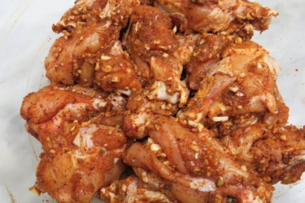 Five-Spice Chicken Wings (pan-fry and air-fry methods) - Stream of Flavors