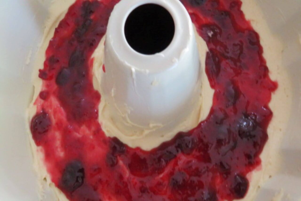 Basque Cake with Cherry Preserves - Stream of Flavors