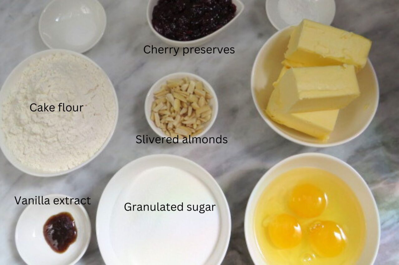 Basque Cake with Cherry Preserves - Stream of Flavors