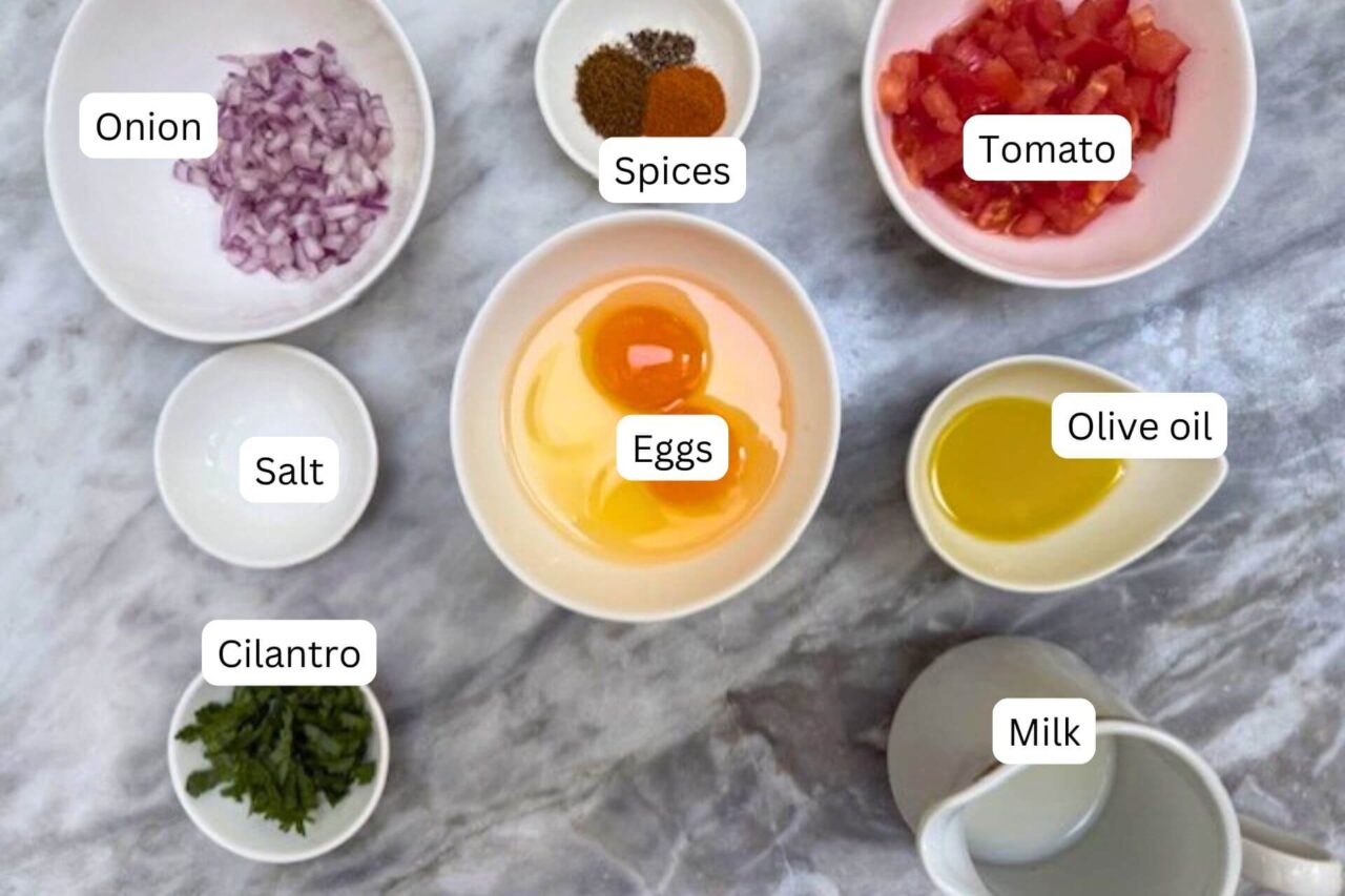 Spicy Scrambled Eggs - Stream of Flavors